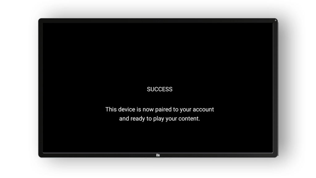 How to setup a new digital signage screen