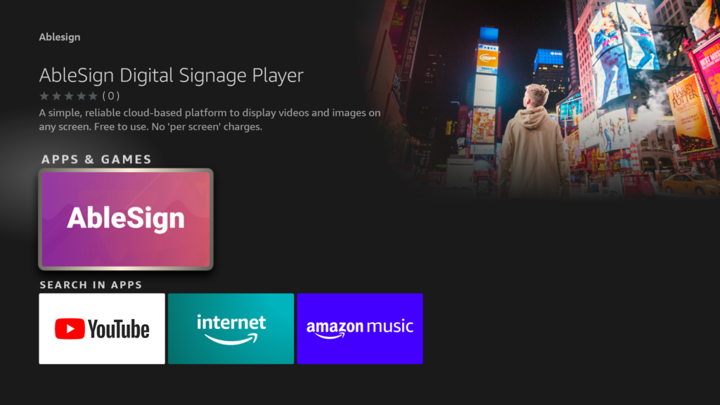 How to install AbleSign on a Firestick