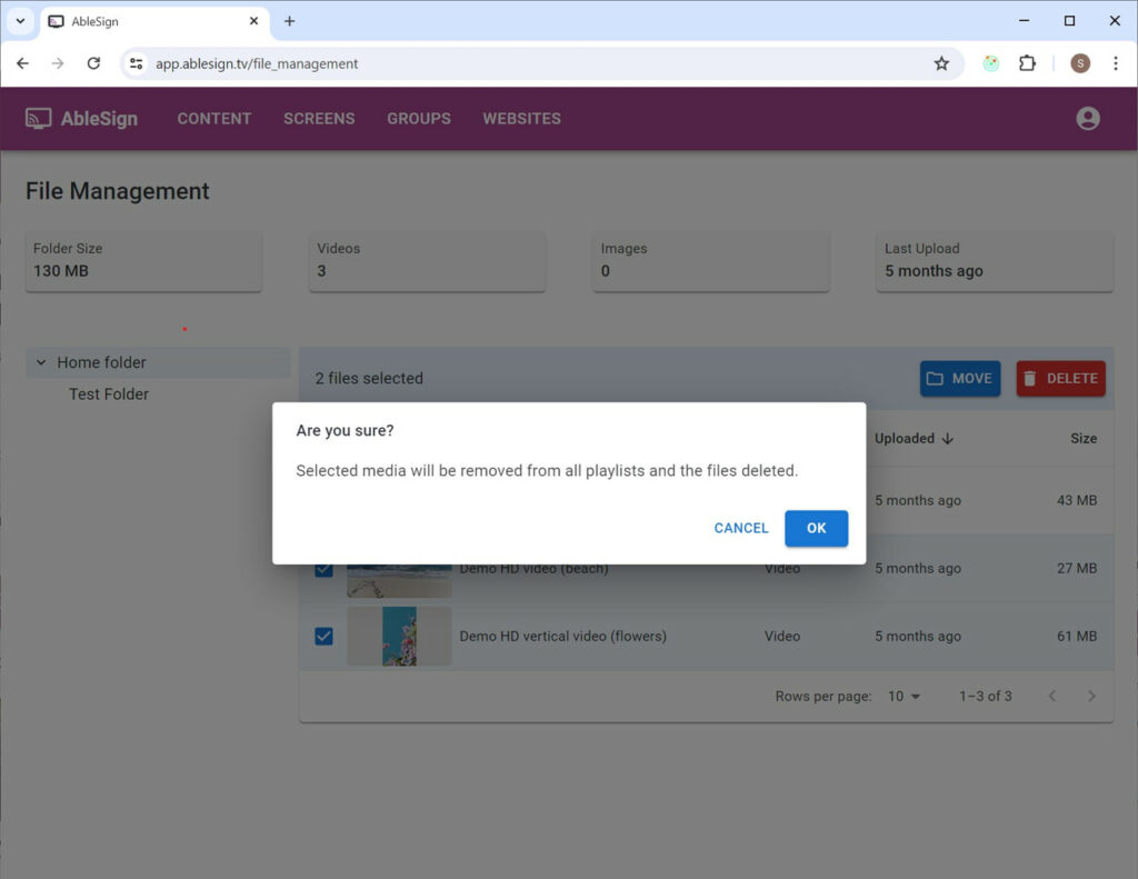 How to work on multiple files in your content library (bulk actions)