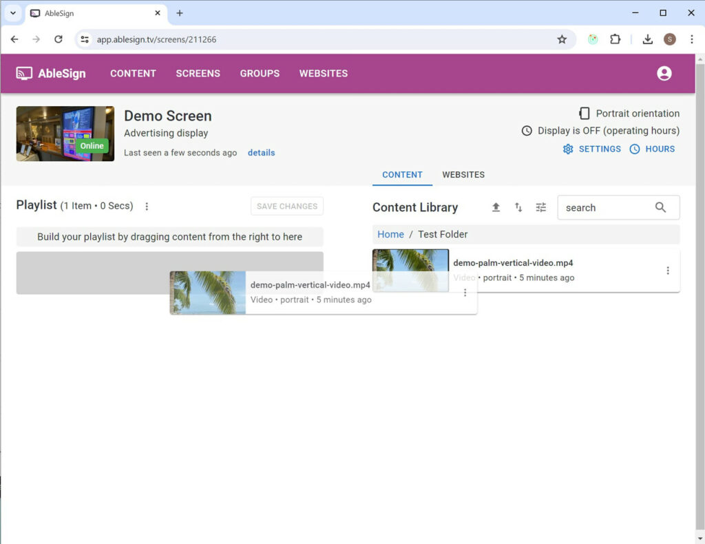 How to use folders to organize your digital signage content