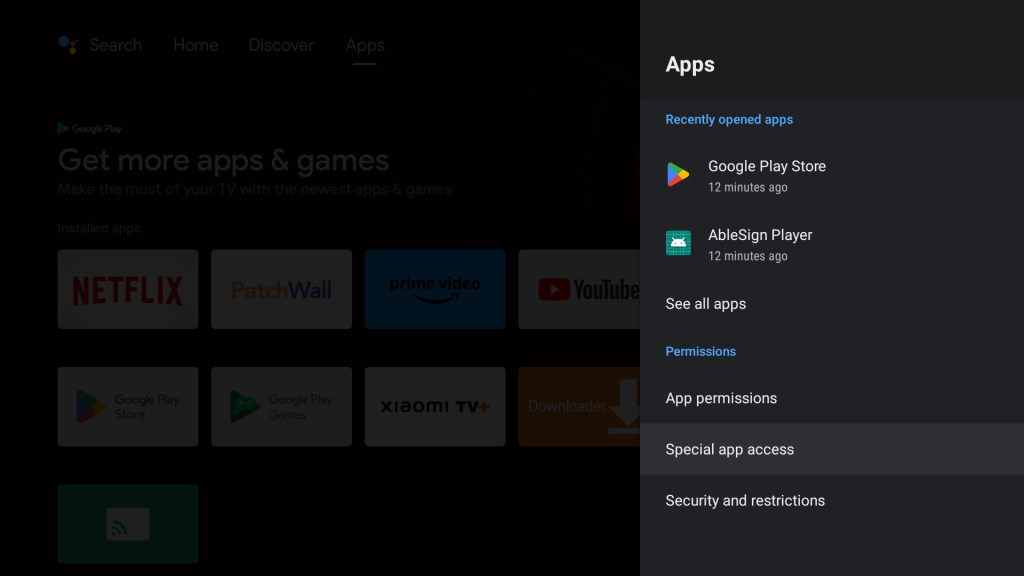 How to automatically start the AbleSign app when your device starts