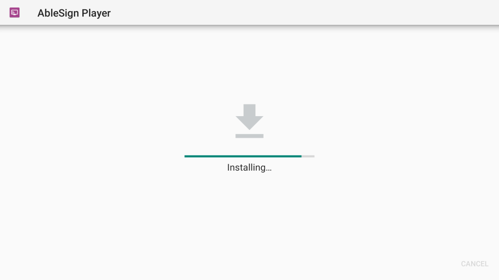 How to manually install the AbleSign app on a FireTV