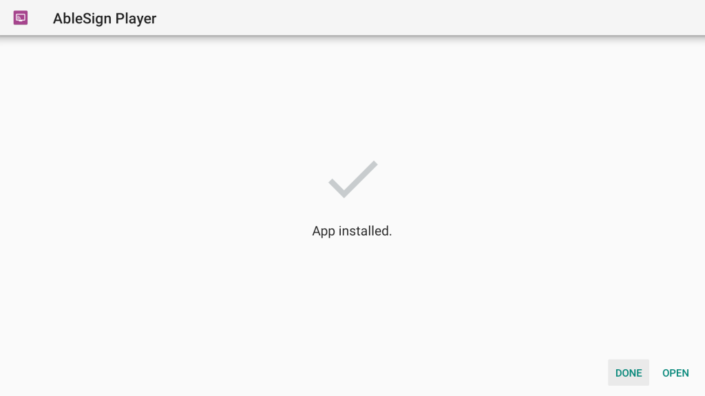 How to manually install the AbleSign app on a FireTV