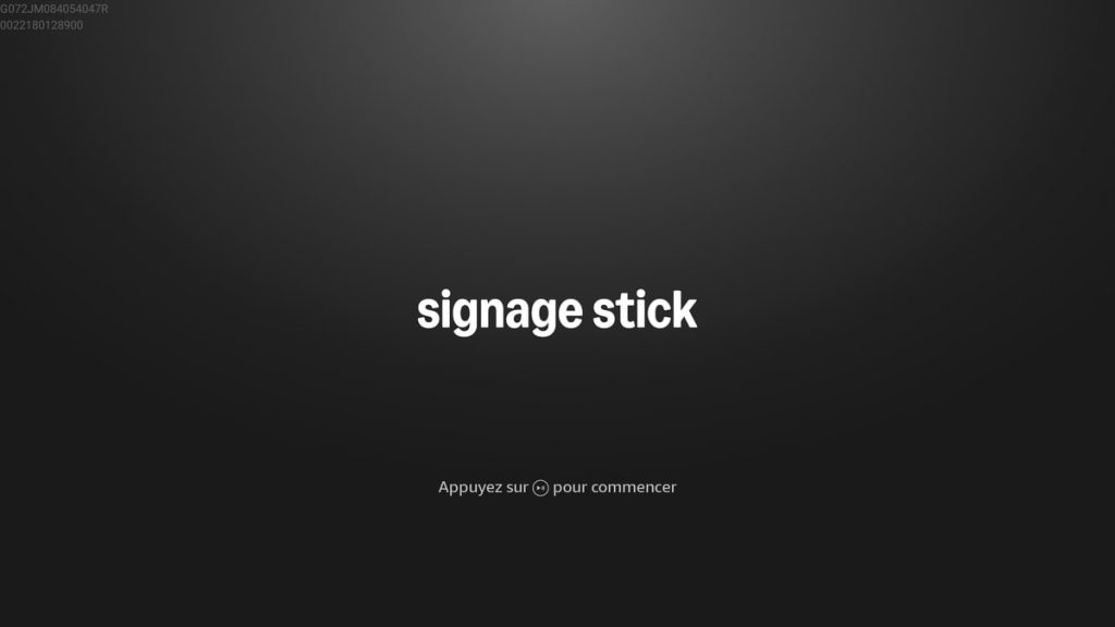 How to setup an Amazon Signage Stick